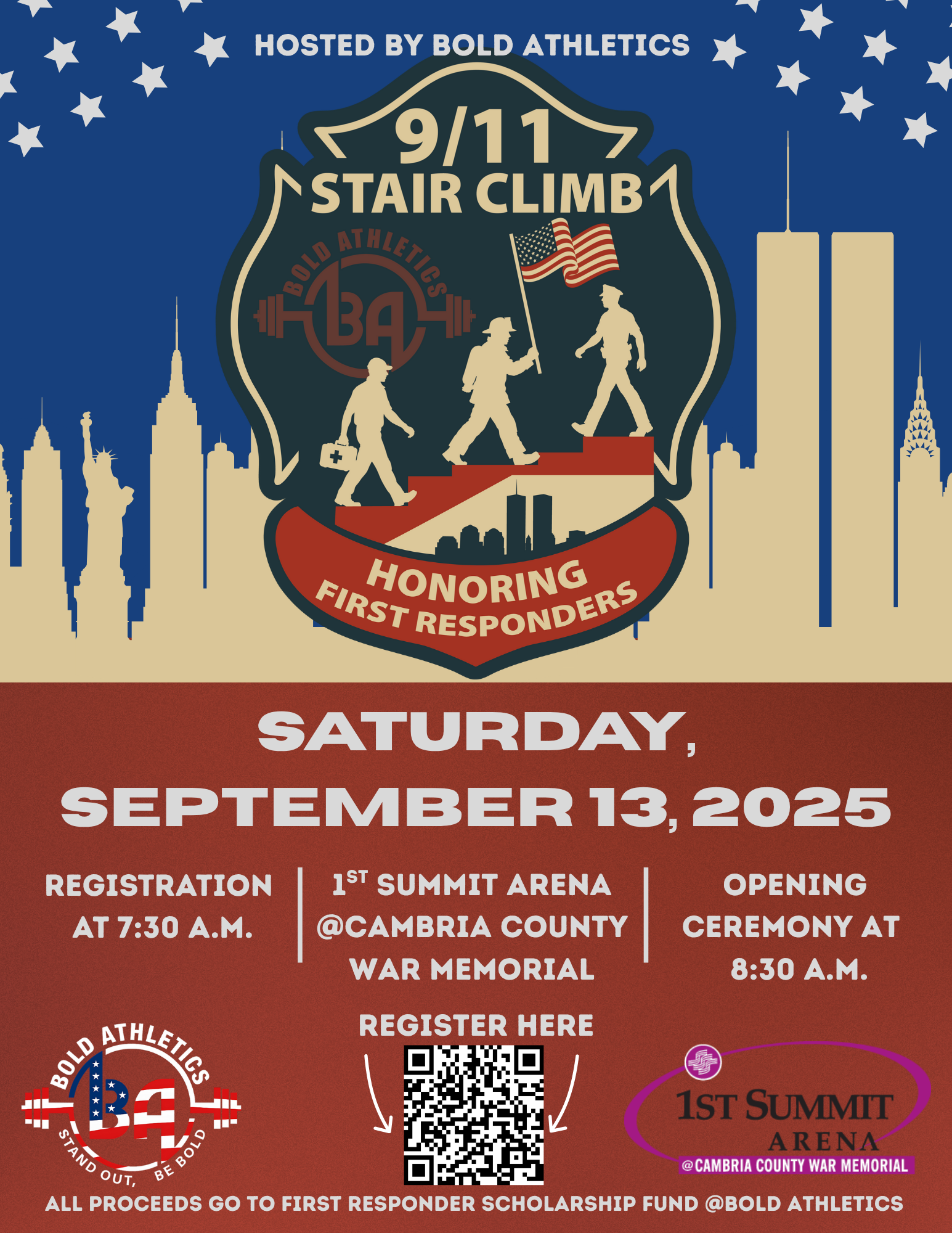 9/11 Stair Climb: Honoring First Responders - 1ST SUMMIT ARENA ...